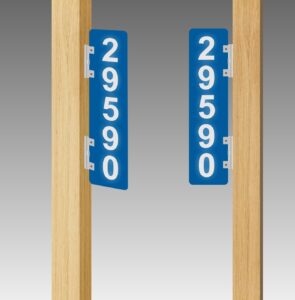 Reflective 911 Address Number Signs Canada - SafetySignPost.com